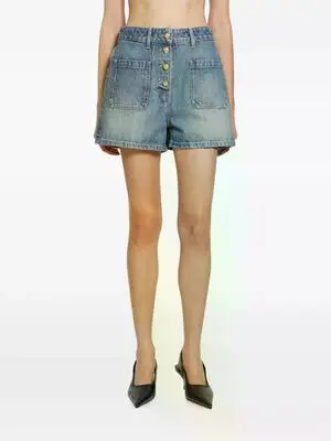 Valentino Garavani Button-front Patch-pocket Shorts