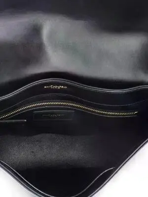 Saint Laurent Joan Matelasse Chevron Leather Medium Satchel