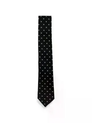Yohji Yamamoto Star Pattern Derby Tie