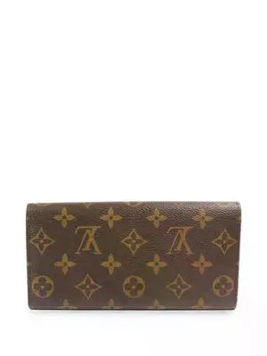 LOUIS VUITTON Emilie Monogram-pattern Wallet