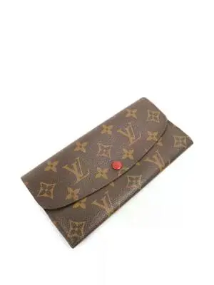LOUIS VUITTON Emilie Monogram-pattern Wallet