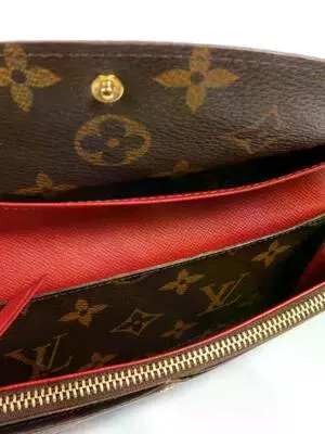 LOUIS VUITTON Emilie Monogram-pattern Wallet