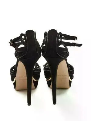 LE SILLA Cutout Platform Sandals