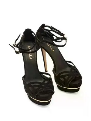 LE SILLA Cutout Platform Sandals