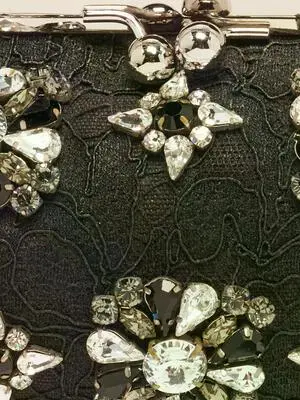 Dolce & Gabbana Vanda Crystal Embellished Mini Bag