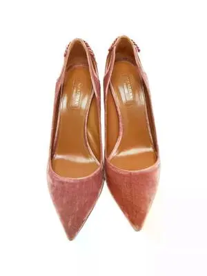 AQUAZZURA Velvet Tassel Pumps