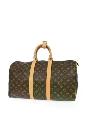 LOUIS VUITTON 2003 Keepall 45 Monogram Holdall - Brown