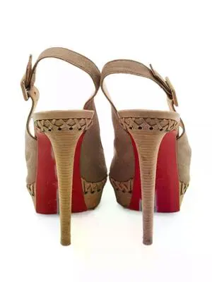 CHRISTIAN LOUBOUTIN Lady Indiana Slingback Sandals