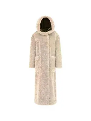 Herno Chantilly Curly Faux-fur Coat