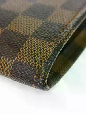 LOUIS VUITTON 2002 Poche Documents Damier Ebene Business Bag