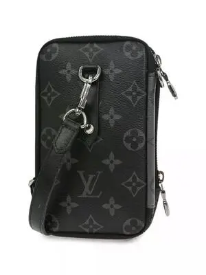 LOUIS VUITTON 2010-2020s Eclipse Monogram Mini Bag - Black
