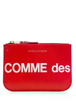 Comme Des Garçons Logo-print Leather Wallet
