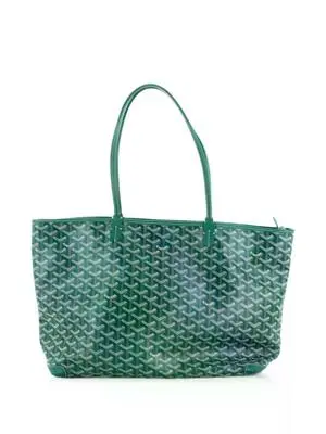 Goyard Artois Tote Coated Canvas Mm Shoulder Bag - Green