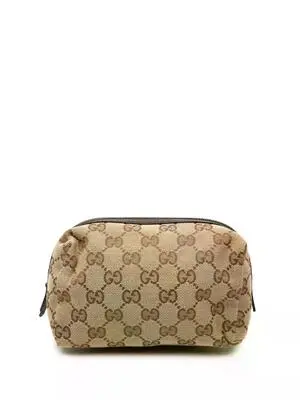 Gucci 2000-2015 Gg Canvas Pouch - Neutrals