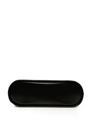 Saint Laurent Leather Logo Charm Top Handle Bag Satchel