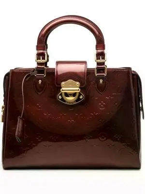 LOUIS VUITTON 2012 Monogram Vernis Melrose Avenue Handbag - Red