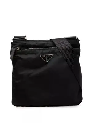 Prada Tessuto Zip Top Crossbody Bag