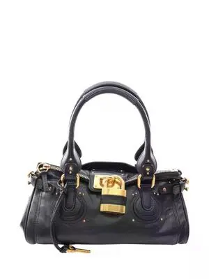 Chloé 2005-2025 Leather Paddington Handbag - Black