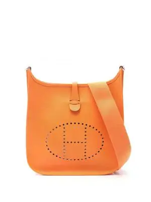 Hermès 2005 Clemence Evelyne Ii 29 Crossbody Bag - Orange