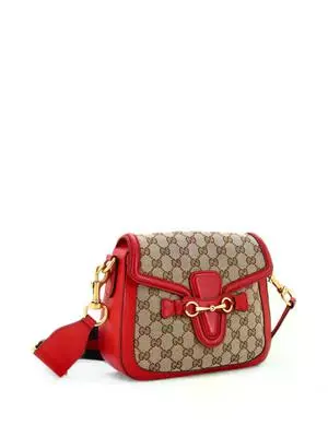 Gucci Lady Web Gg Canvas Medium Shoulder Bag