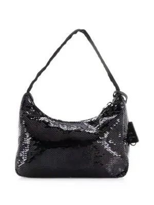 Prada Re-edition 2000 Sequins Mini Hobo Bag