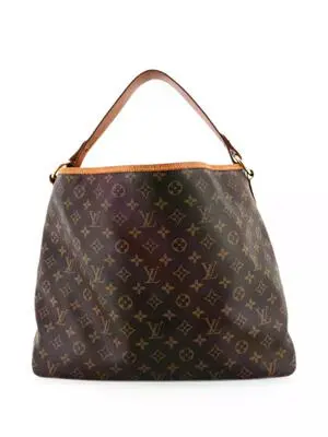 LOUIS VUITTON Delightful Handbag Monogram Canvas Mm Hobo Bag
