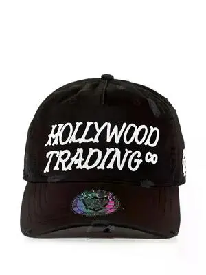 HTC LOS ANGELES Embroidered-logo Baseball Cap - Black