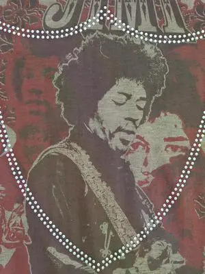 HTC LOS ANGELES Jimi Hendrix Graphic T-shirt