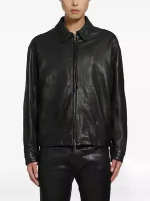 GIORGIO BRATO Zip-up Leather Jacket