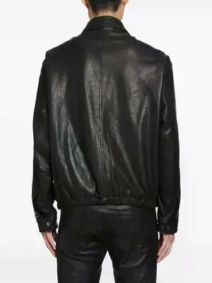 GIORGIO BRATO Zip-up Leather Jacket