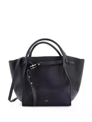 Celine Big Bag Grained Calfskin Small Satchel - Black