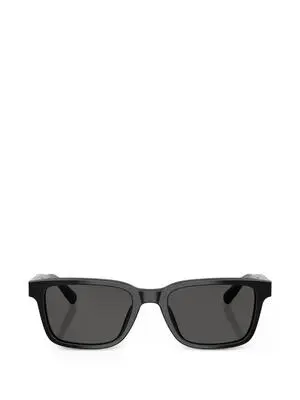 Brooks Brothers Rectangle Frame Sunglasses - Black