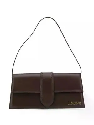 Jacquemus The Long Bambino Leather Shoulder Bag - Brown