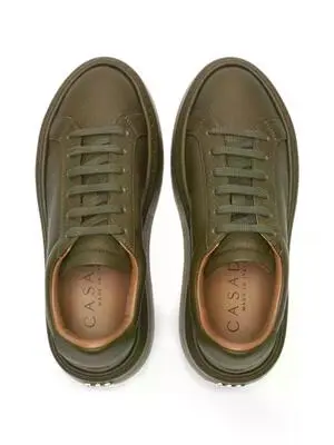 Casadei I-box Leather Sneakers