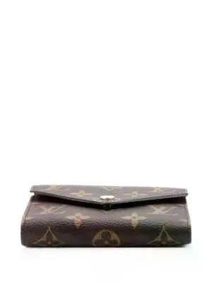 LOUIS VUITTON Victorine Wallet Monogram Canvas Small Wallets