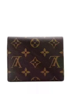 LOUIS VUITTON Victorine Wallet Monogram Canvas Small Wallets