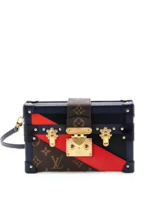 LOUIS VUITTON Petite Malle Limited Edition Monogram Canvas Clutch Bag - Multicolour