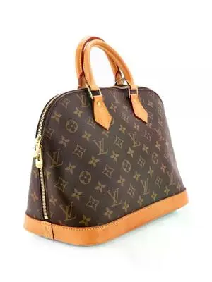 LOUIS VUITTON Alma Handbag Monogram Canvas Pm Satchel