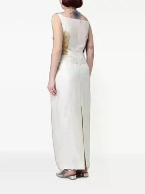 Antonio Marras Floral-print Silk Maxi Dress