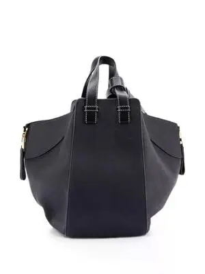 Loewe Hammock Bag Leather Small Shoulder Bag - Black