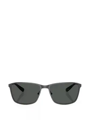 Brooks Brothers Rectangle Frame Sunglasses - Grey