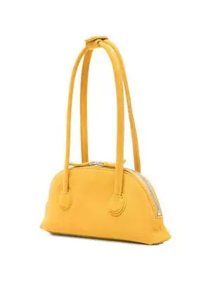 MARGESHERWOOD Bessette Suede Half-moon Tote Bag - Yellow
