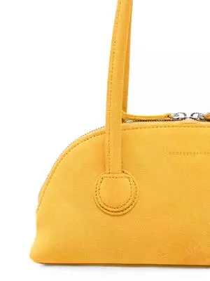 MARGESHERWOOD Bessette Suede Half-moon Tote Bag - Yellow