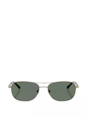 Brooks Brothers Aviator Sunglasses - Gold