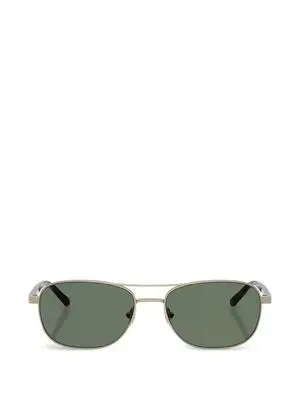 Brooks Brothers Aviator Sunglasses - Gold