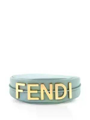 Fendi Fendigraphy Bag Leather Small Hobo Bag