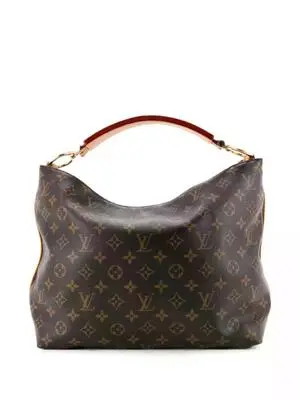 LOUIS VUITTON Monogram Canvas Pm Hobo Bag