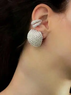 PAOLA SIGHINOLFI Tone Beaded Drop Earrings - Silver