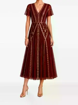 TEMPERLEY LONDON Viola Midi Dress