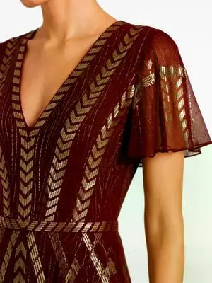 TEMPERLEY LONDON Viola Midi Dress